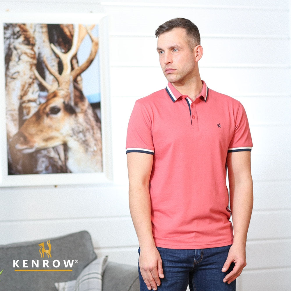 Patrick Polo coral – MJ's Menswear