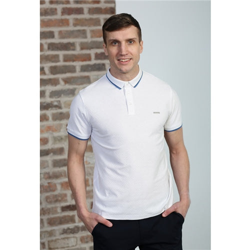 Aston Polo White – MJ's Menswear Derry